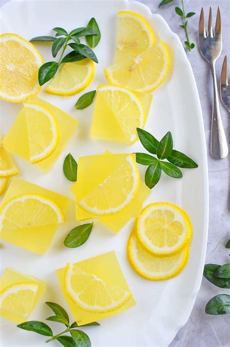 Naturally Sweetened Homemade Lemon Jello Recipe Cookme Recipes