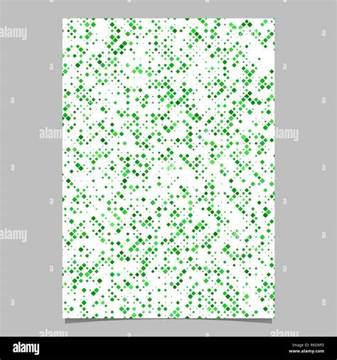 Green Geometric Rounded Square Pattern Background Page Template Stock Vector Image And Art Alamy