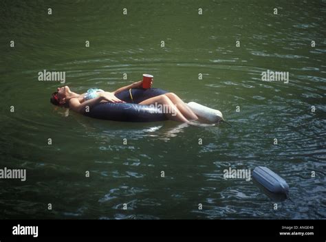 Lazy River Days Stock Photo Alamy