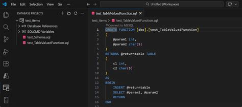 Add Database Objects Using Item Templates Sql Server Microsoft Learn