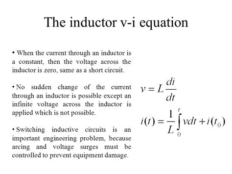 Lab 4 Capacitance And Inductance Youtube