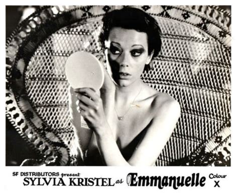 Emmanuelle Original Lobby Card Sylvia Kristel Busty Bare Shoulders 1974 Ebay