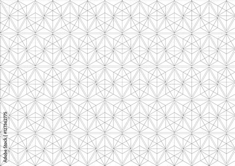 Simple Line Art Black And White Geometric Pattern Background Abstract