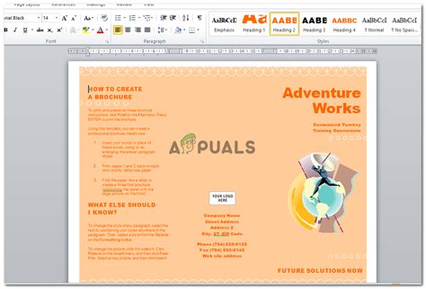 How To Create Columns In Microsoft Word Appuals