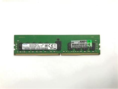 Hpe 64gb 1x64gb Quad Rank X4 Ddr4 2666 Cas 19 19 19 Hp N 840759 091 Ebay