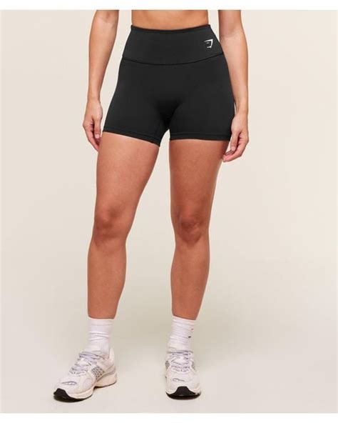 Gymshark Training Tight Shorts 20 In Black Lyst Uk