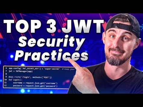 Top 3 Security Best Practices For Handling Jwts Snyk