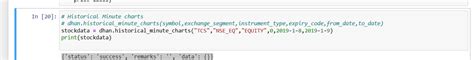 Historical Data Api Output Missing Apis Automation Algos And Code Madefortrade