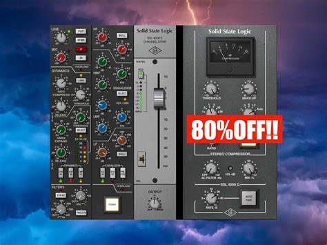 Uad『ssl 4000 Series Console Bundle』人気プラグイン2製品バンドル（伝説のサウンドを気軽にミックスに追加） Sawayaka Trip