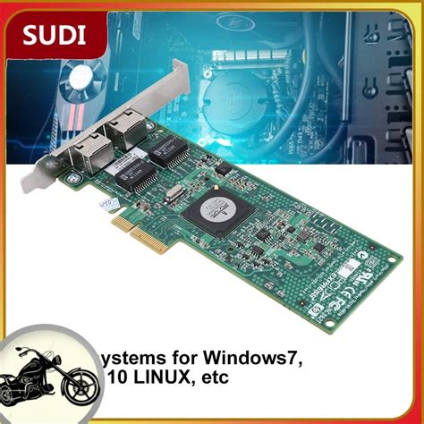 Sudi Network Card Dual Port Nic Ethernet Adapter For Broadcom Bcm5709