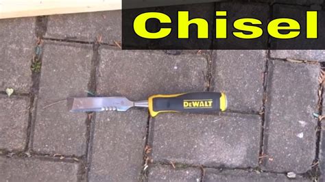 how to use a wood chisel properly full tutorial youtube