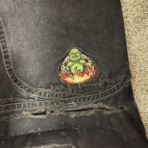 Jnco Jeans Buddha Grail Dont Buy Please Flaming Depop