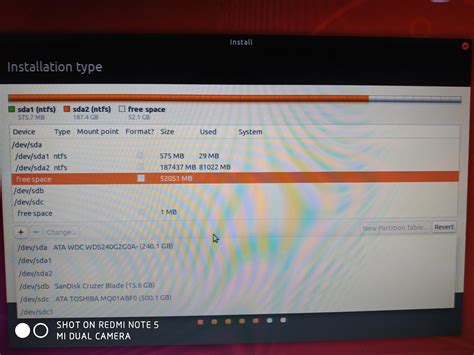 I Have Unallocated Some Space On My Ssd To Install Ubuntu Alongside Windows Sda Is My Ssd