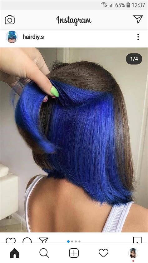 Pin By Stella Summer On Hair Colors Under Hair Color Hidden Hair