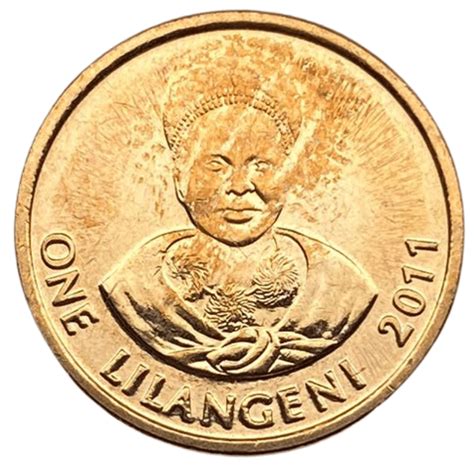 1 Lilangeni Suazilândia 2011 Marcon Numismática