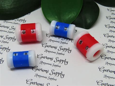 Manual Counter Crochet Or Knit Row Counter Round Counter Pieces Plastic Craft Supply