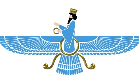 Zoroastrianism Symbols And Their Meanings Farvahar The Faravahar Or