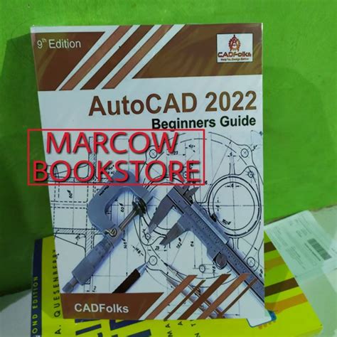 jual autocad 2022 beginners guide 9th edition by cadfolks shopee