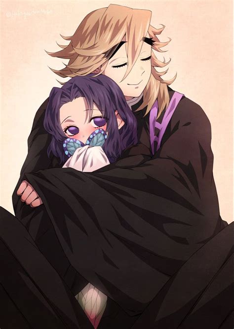 Douma And Shinobu Dễ Thương Anime Hình ảnh