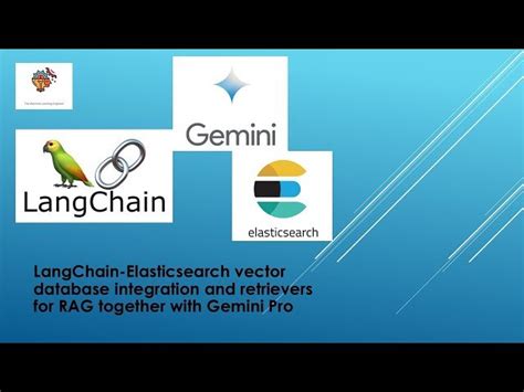 Free Video Langchain Integration Of Elasticsearch Vector Store And Rag With Gemini From The