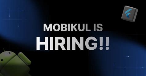 Flutter Developer Mobikul