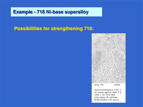 Example Ni Base Superalloy Ppt Download