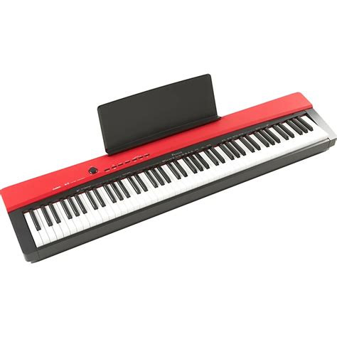 Casio Privia Px130 88 Key Digital Keyboard Red Music123