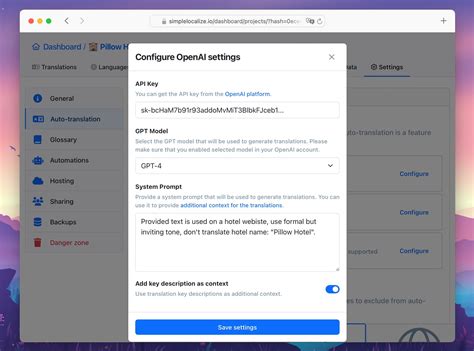 How To Translate A Website Or App Using Openai Simplelocalize