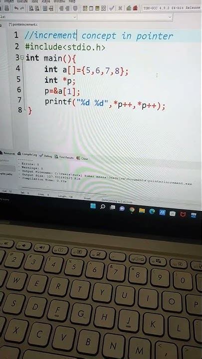 Increment In Pointerpointerincrement Coder Codewithfun Codewithfun