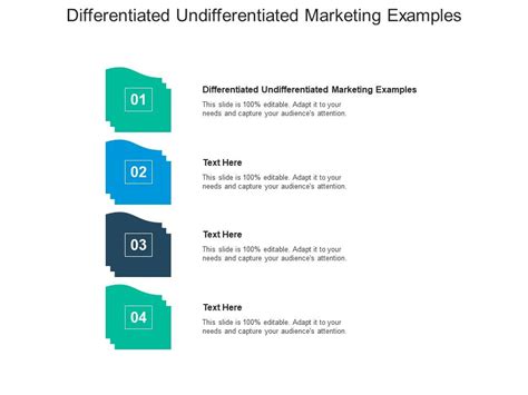 Differentiated Undifferentiated Marketing Examples Ppt Powerpoint Presentation Professional