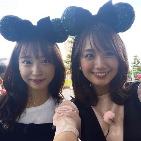 林佑香さんのインスタグラム写真 林佑香Instagram 清華さんとのディズニーオフショットです とてもとても幸せな時間でした お