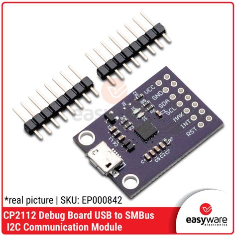 Jual Cp2112 Debug Board Usb To Smbus I2c Communication Module Shopee