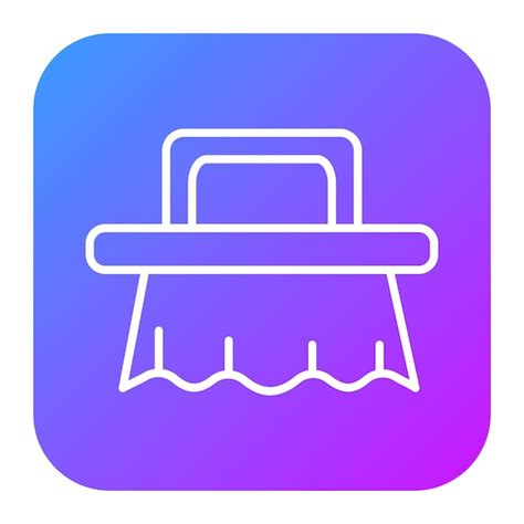 Cleaning Brush Vector Illustration Premium Vector