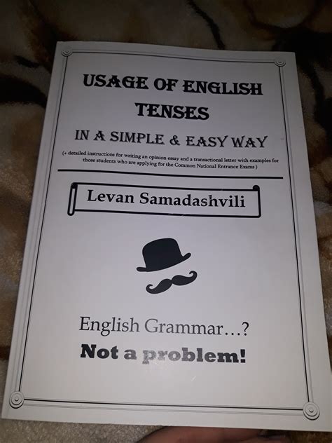 Usage Of English Tenses არის წინამდებარე ცნობარი რომელშიც მოცემულია ამომწურავი ინფორმაცია