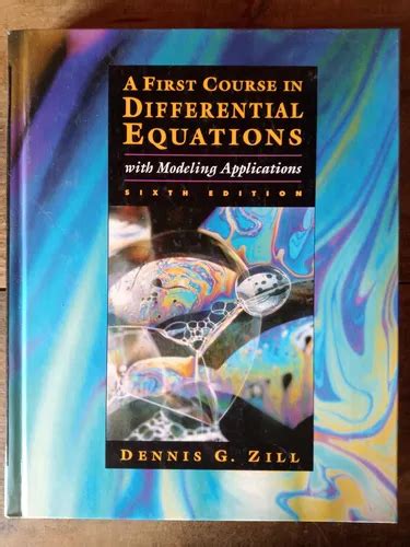 Dennis Zill A First Course In Differential Equations Meses Sin Interés