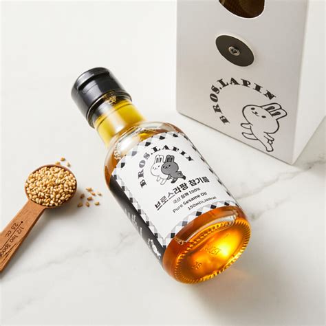 참기름 150ml 건강을 쉽게 그리팅