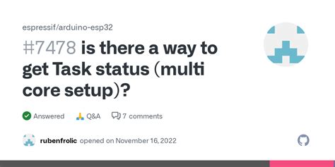 Is There A Way To Get Task Status Multi Core Setup Espressif Arduino Esp Discussion