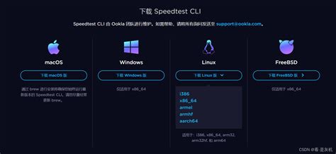 linux环境下使用speedtest进行网速测试 csdn博客