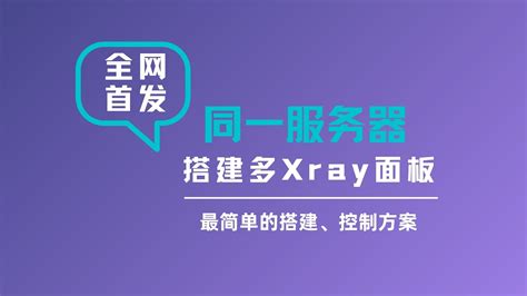 【全网首发】同一台服务器通过docker搭建多xray X Ui 3x Ui面板实现科学上网，可以针对不同的网站进行分流，搭建v2ray教程 可视化xray面板 一瓶奶油 Youtube