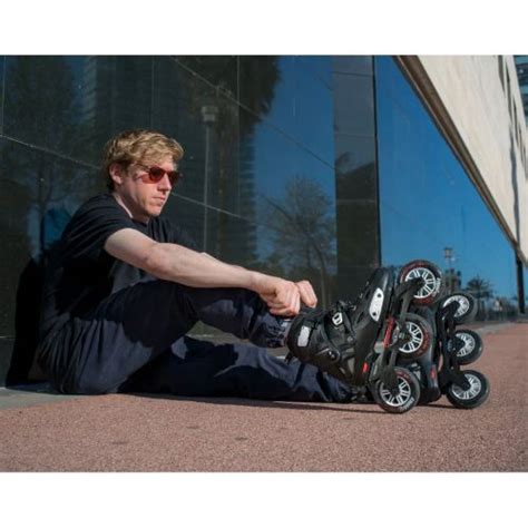 Powerslide Imperial 110 Black Crimson Roller Skate Sale The Bicycle Store Bicycle Store