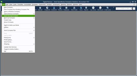 Quickbooks Portable File Restoring Company Letters Ebs Associates Inc