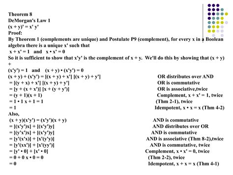 Boolean Algebrappt Programming Languages Computing