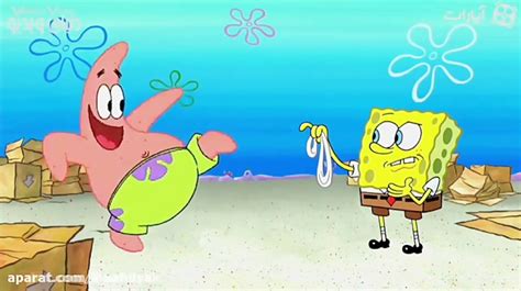 باب اسفنجی فصل جدید باب اسفنجی شلوار مکبی کارتون