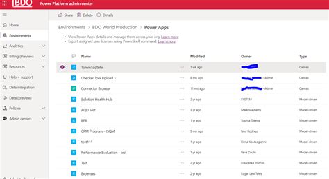 CoE Starter Kit Model Driven Apps Are Not Visible Issue 4266