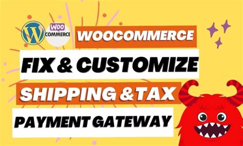 Fix Bugs Woocommerce Customization Shipping Tax Payment By
