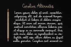 Caroline Monoline Script Font