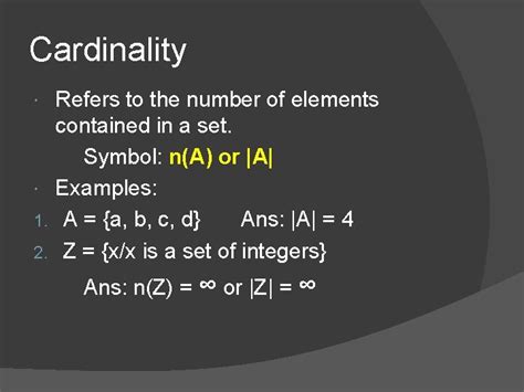 SET THEORY Set Notation Set Is A Collection