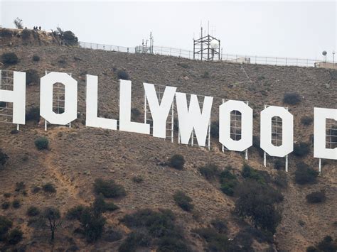 Hollywood Sign Painting