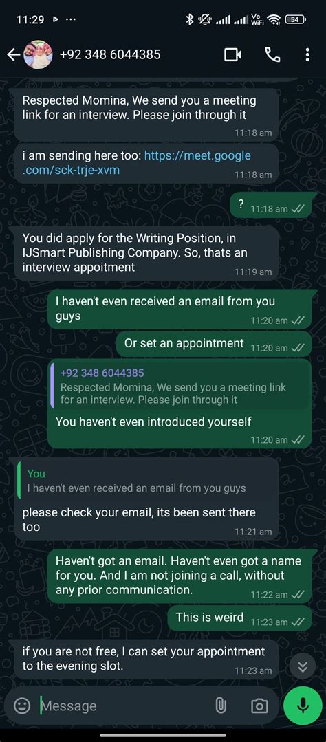Vanaparthi Santhosh On Linkedin Momina Arif Please Be Careful With This Linkedin Scammers