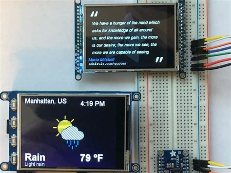 Running Examples Running Pyportal Code On Blinka With Displayio Adafruit Learning System